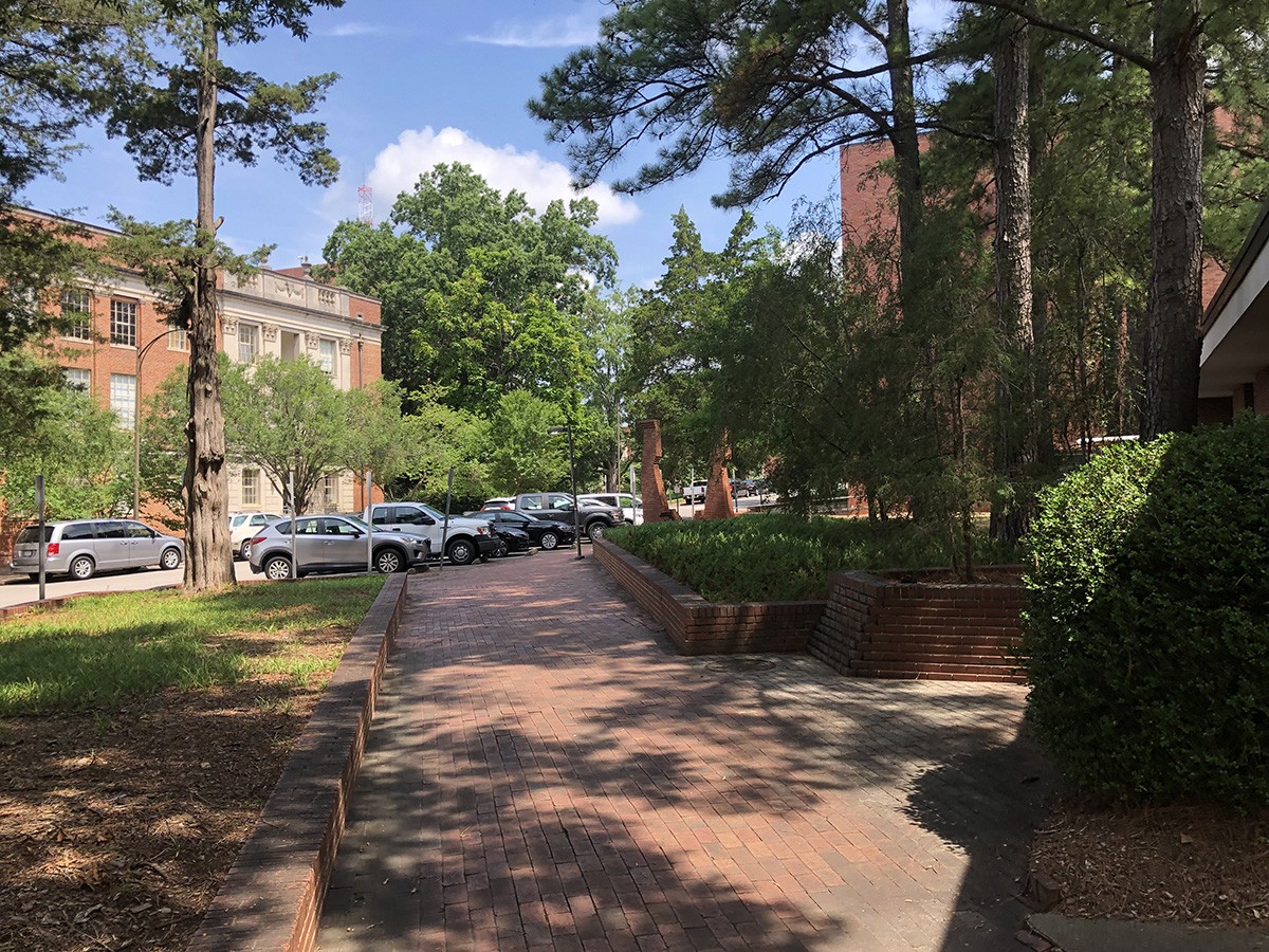 North Carolina State Universitys Postwar Landscape Architecture Enrolled As A Landslide At Risk